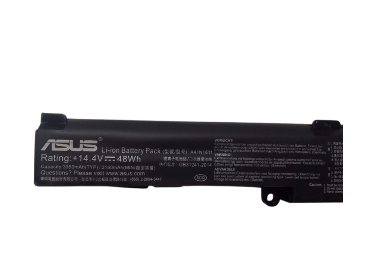 Buy ORIGINAL ASUS A41N1611 48Wh Laptop Battery in India