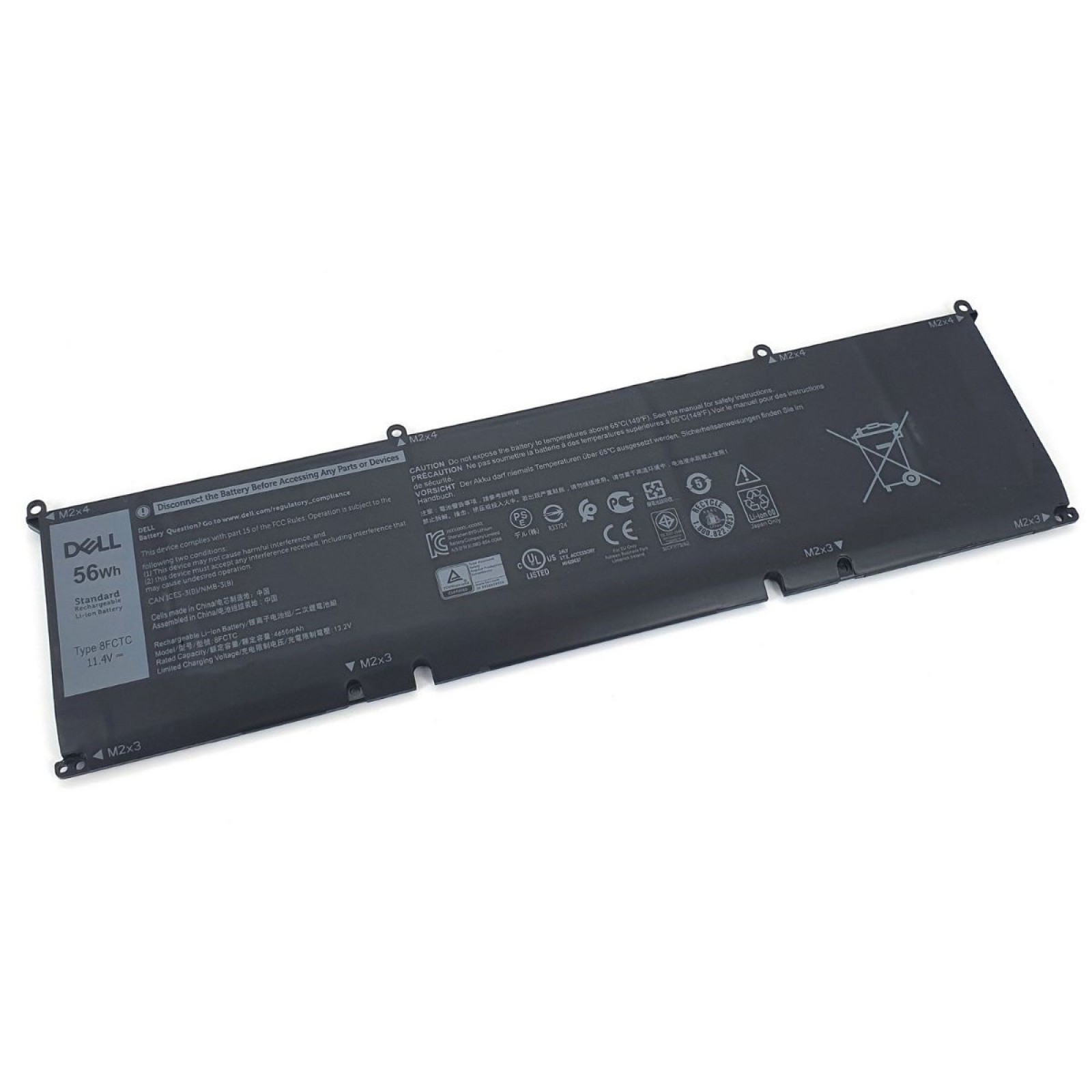 Buy ORIGINAL Dell 8FCTC 56Wh Laptop Battery in India - P ...