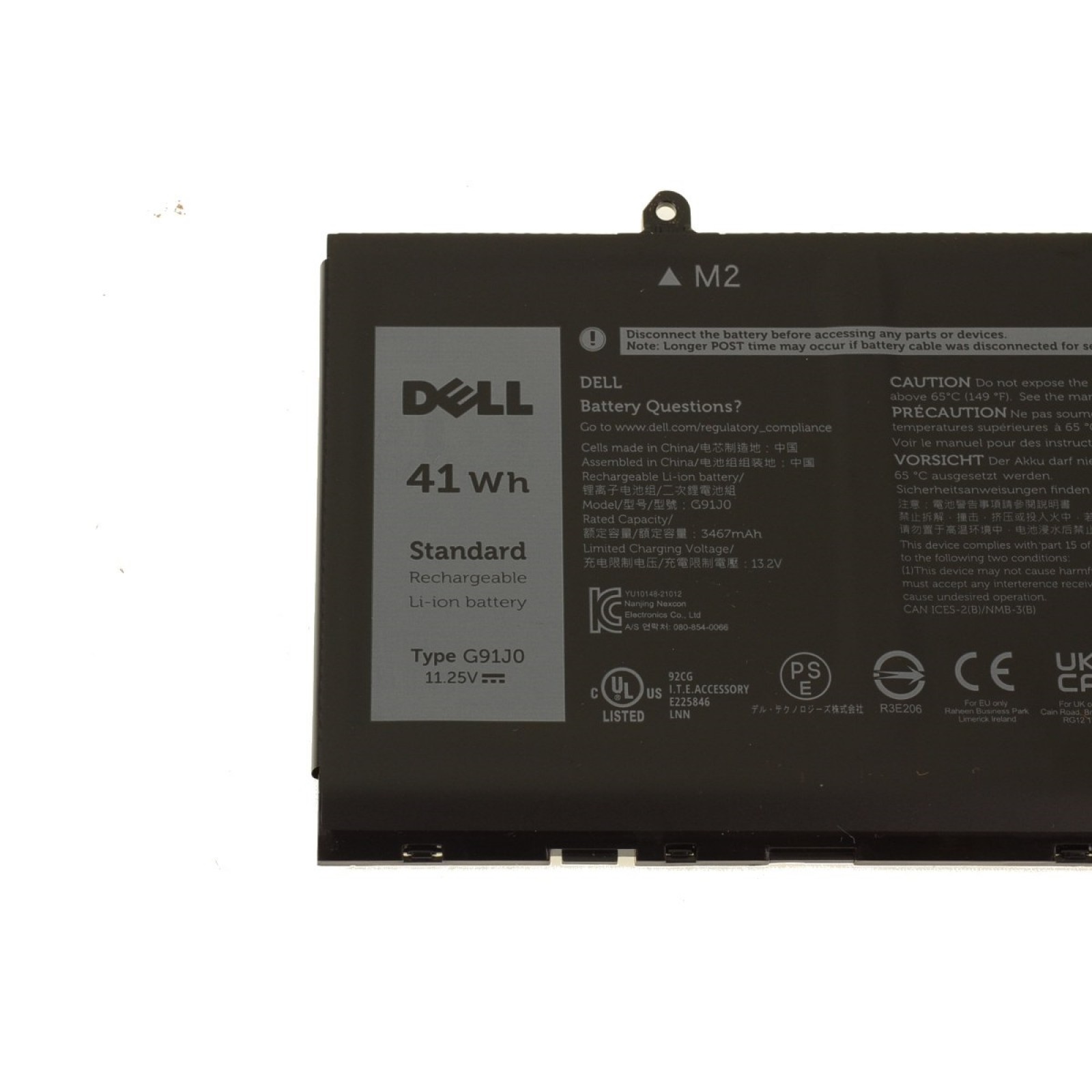 Buy ORIGINAL Dell Inspiron 15 3511 41Wh Laptop Battery in ...