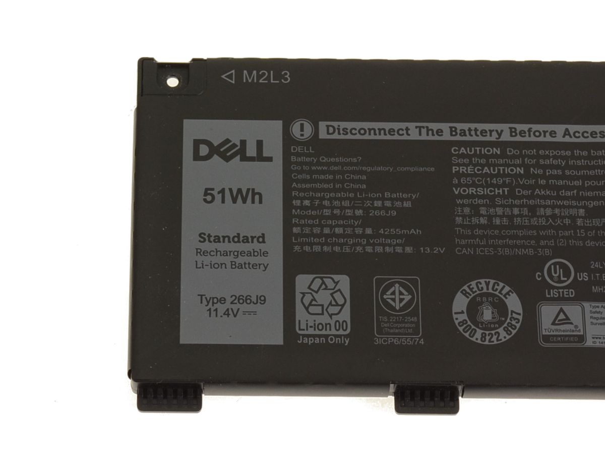 Buy GENUINE Dell G3 15-3500 51Wh Laptop Battery In India ...