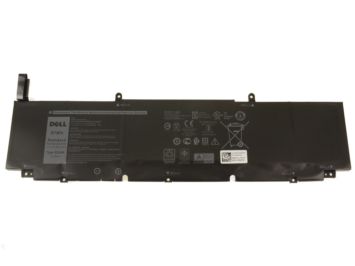 Buy ORIGINAL Dell XPS 17 9710 97Wh Battery In India - Pc ...