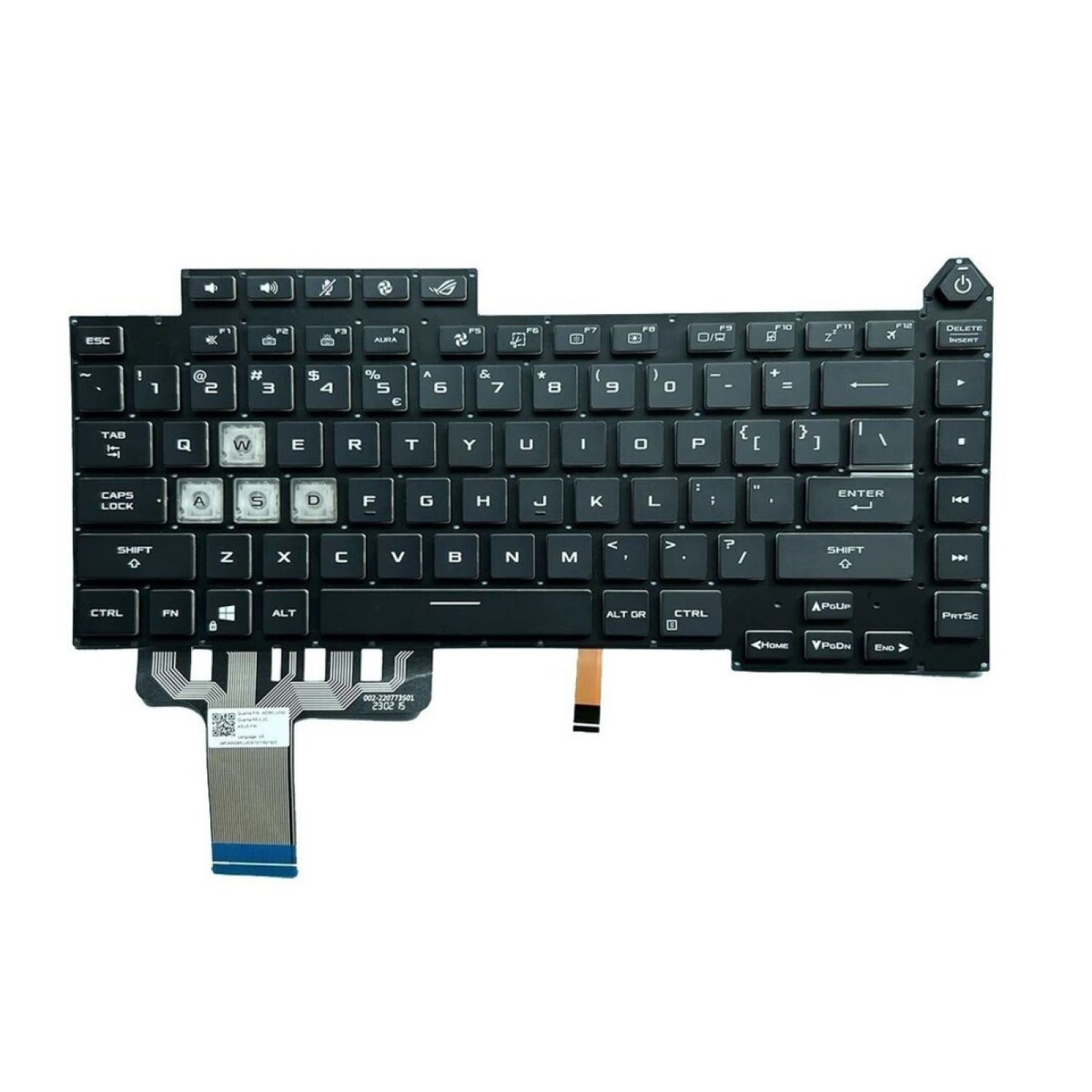 Buy ASUS ROG Strix G15 G513RM Backlit Laptop Keyboard in ...