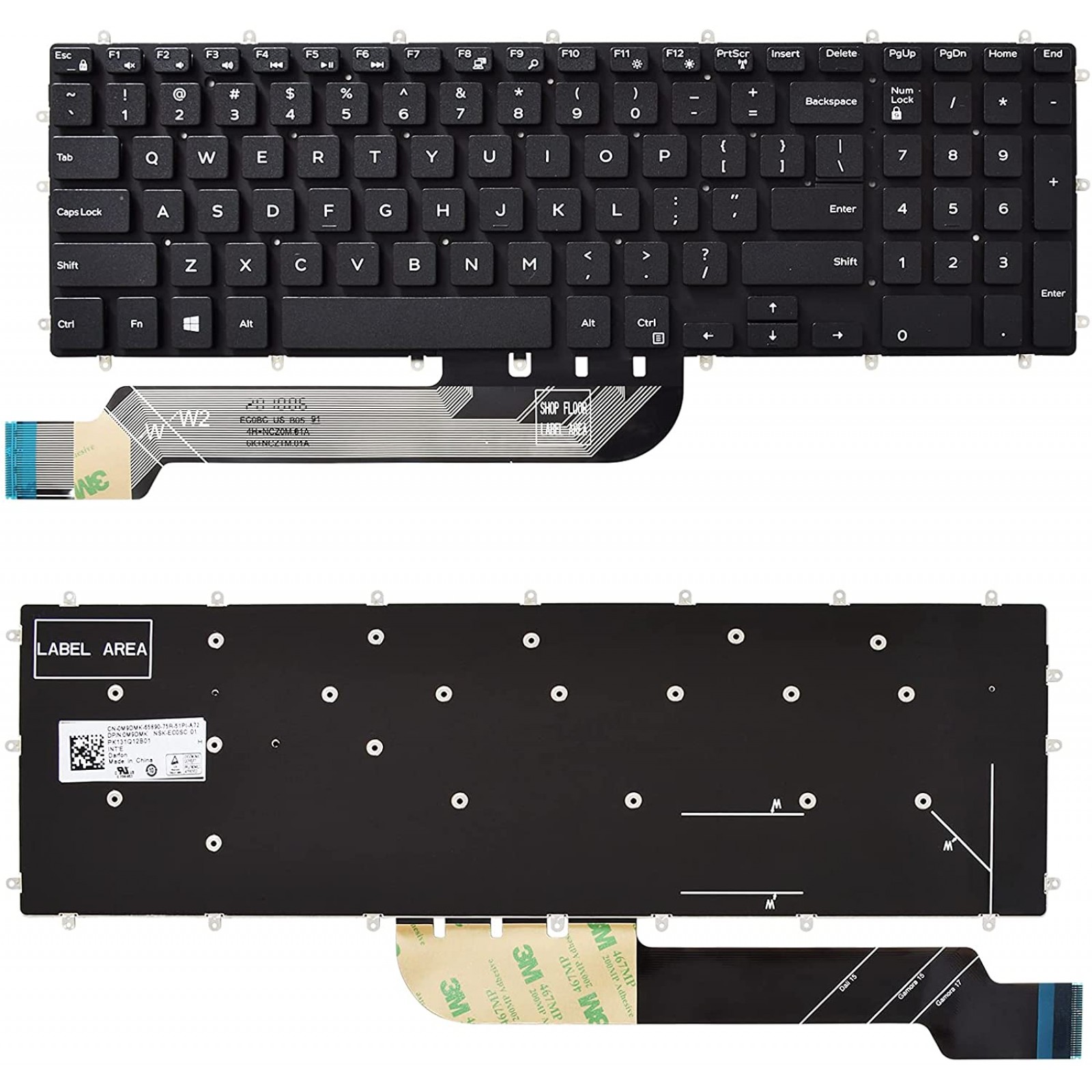 Buy Dell Inspiron 15 (5567) Baklit Keyboard in India - P ...