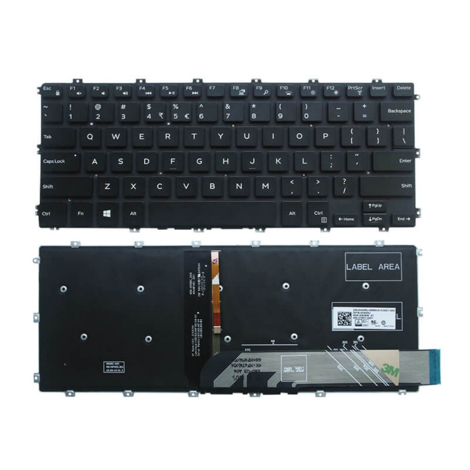 Buy Dell Inspiron 15 7000 (7586) Backlit Keyboard in India ...