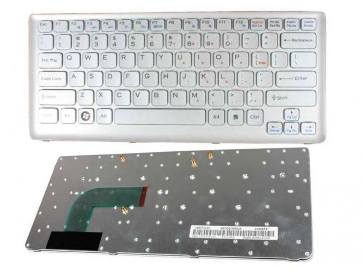 Buy Sony VAIO VGN-CS Series White Laptop Keyboard Online ...