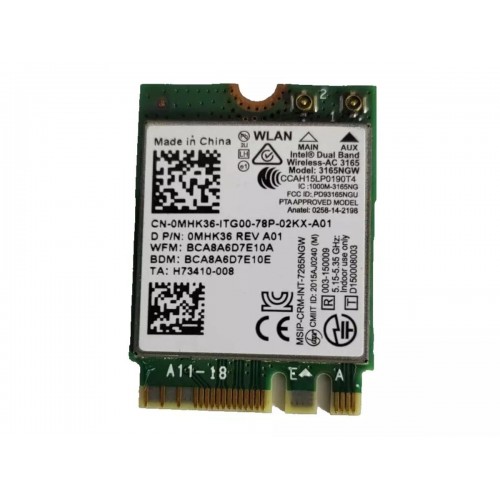 Buy Intel Wireless-AC 3165 WiFi/Bluetooth Card in India