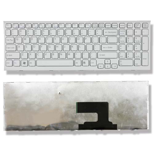 Sony Vaio VPC-EH25FM/L Laptop Keyboard- White